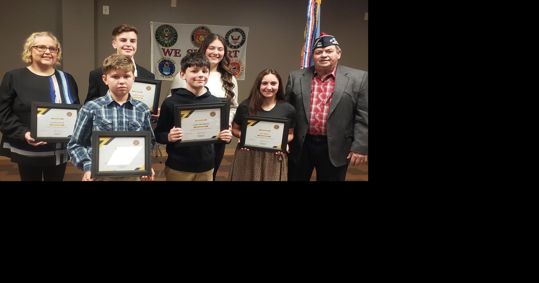 VFW essay and audio contest winners announced | Local News ...