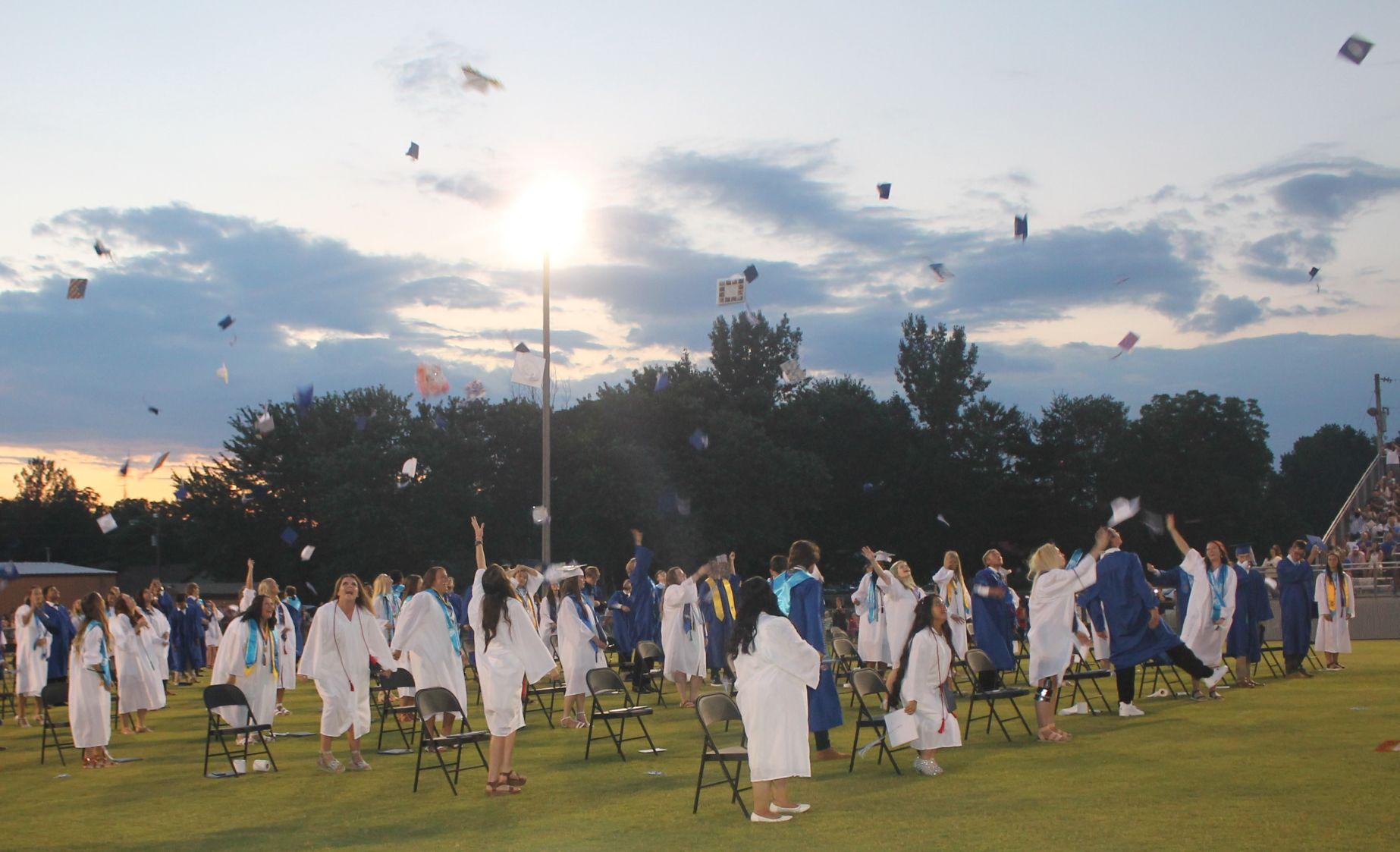 Huntland seniors turn tassels at delayed graduation | Local News ...