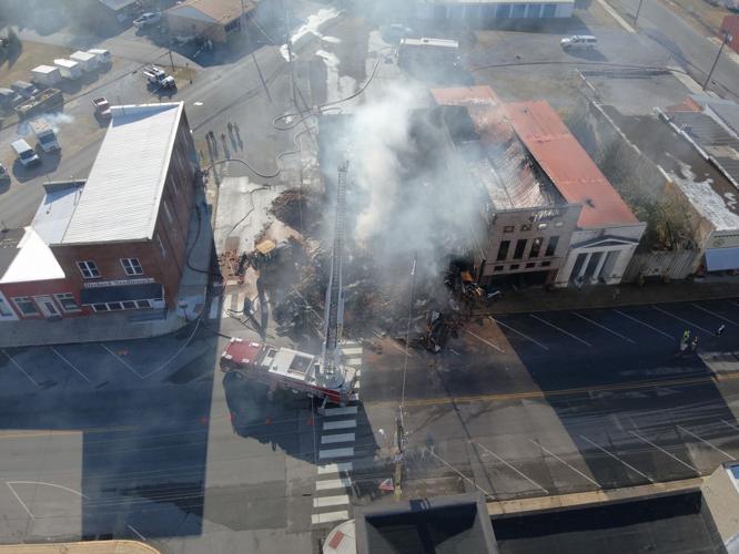 Major Decherd fire destroys two Main Street buildings | Local News ...