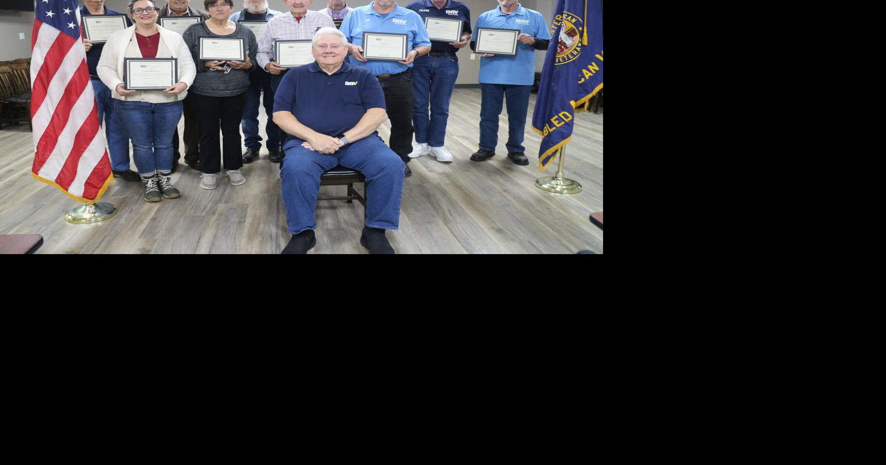 DAV recognizes key members | Local News | heraldchronicle.com