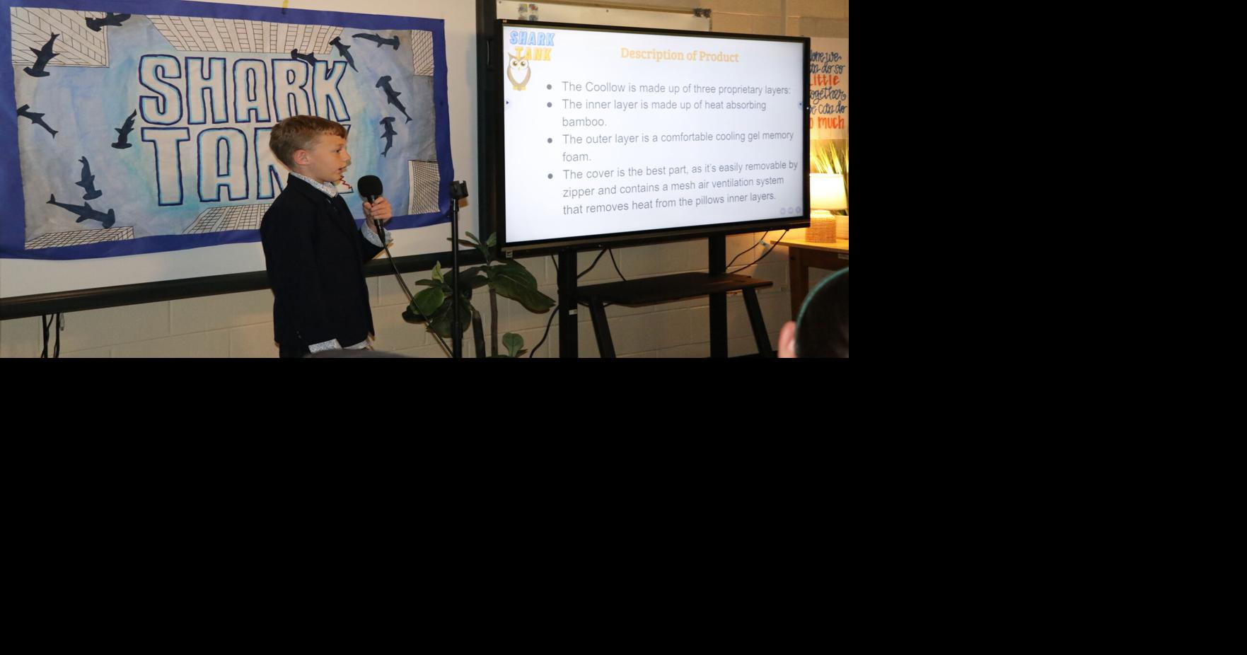 Students take business proposals to the 'Shark Tank'
