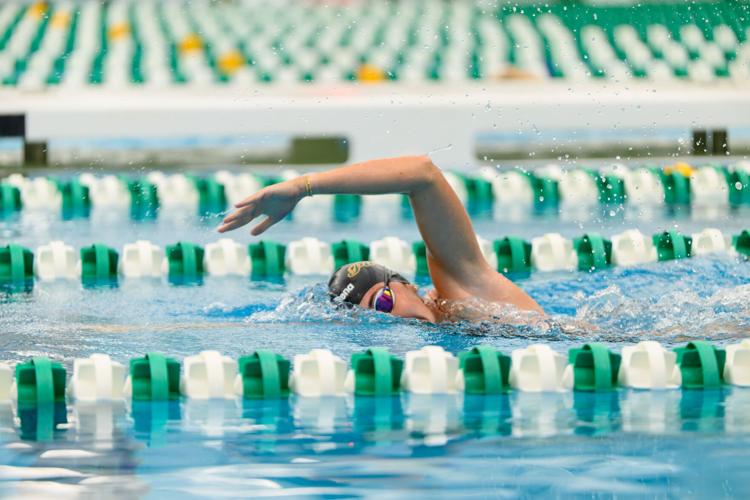 Ally Yeary (Abingdon) makes a splash at George Mason