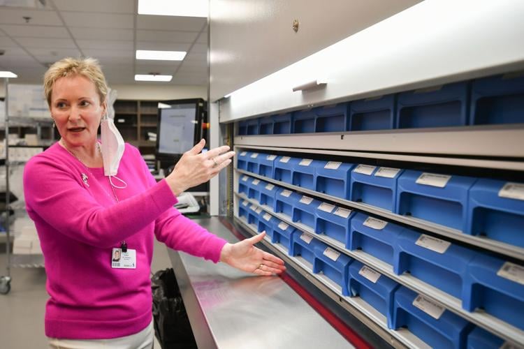 Robots at work at BRMC