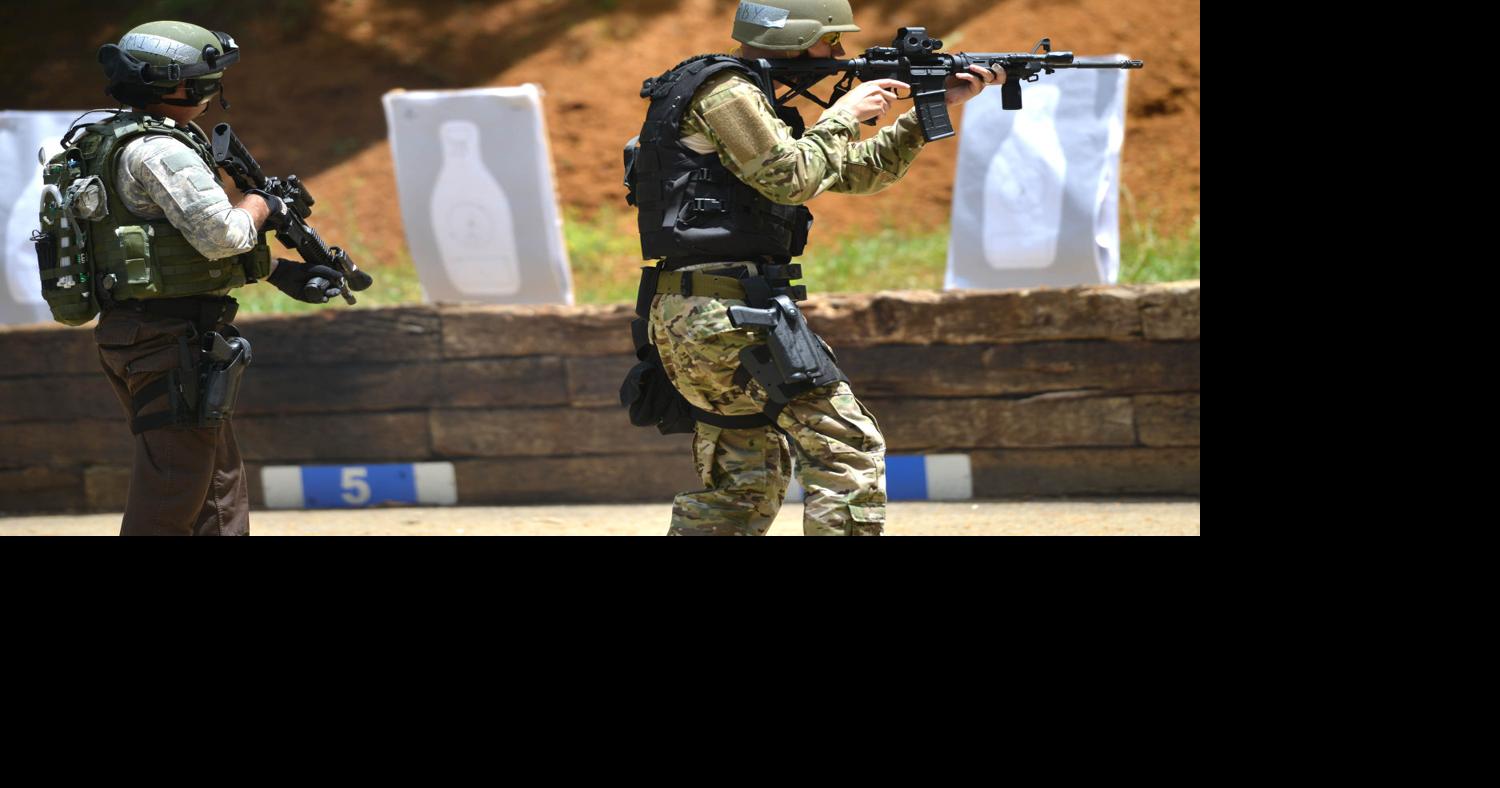 SWAT team trains in Bristol