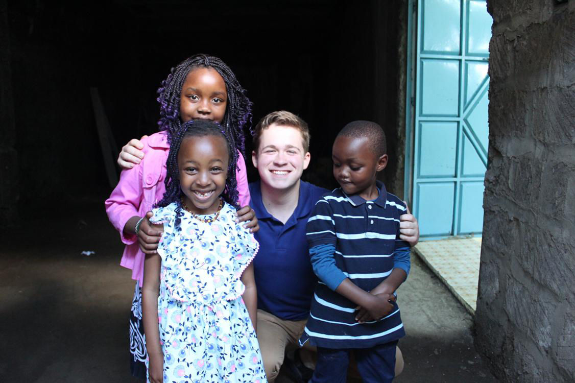 Local teen, visiting bishop raise money for Kenyan orphans