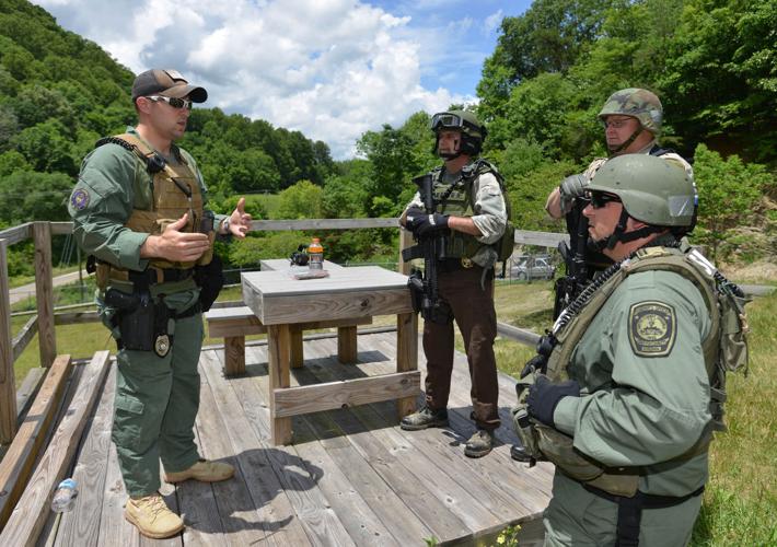 SWAT team trains in Bristol