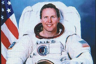 Astronaut has always been fascinated with space