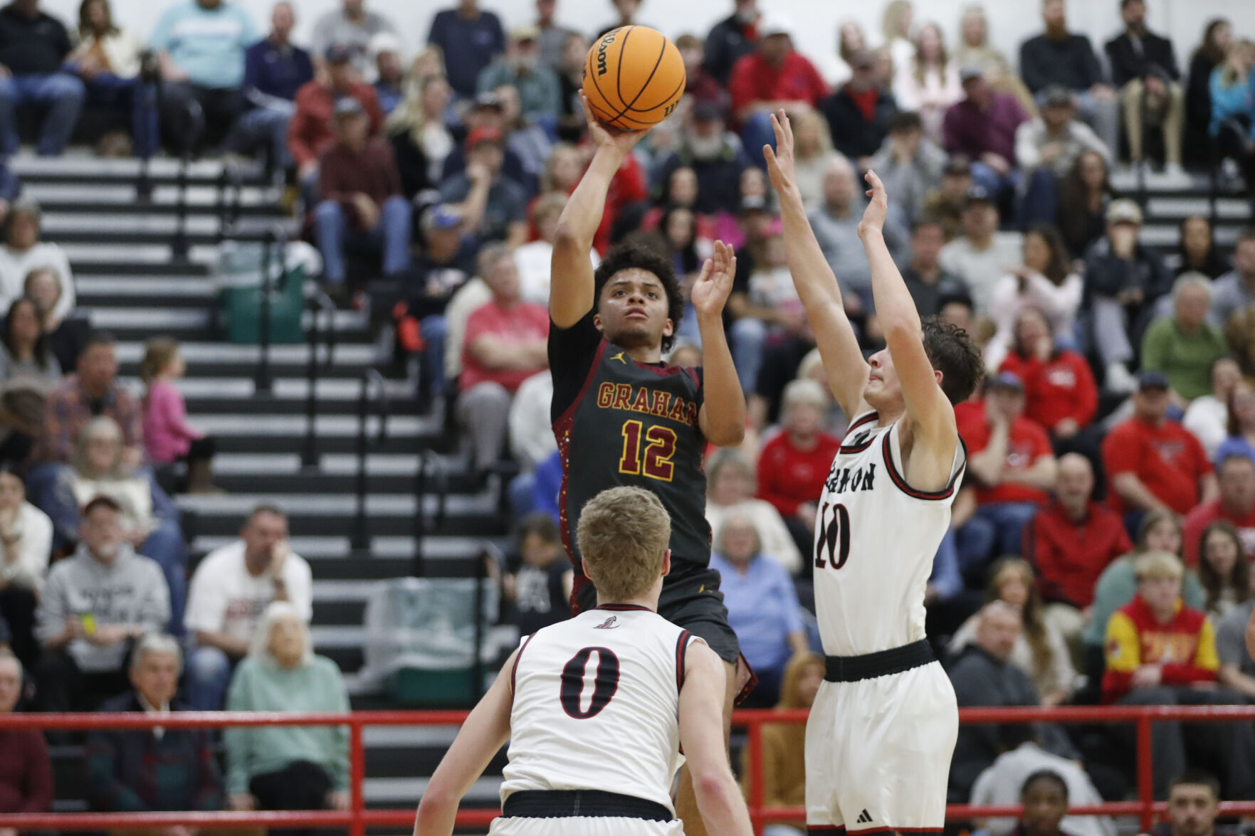 Graham defeats Lebanon in boys basketball