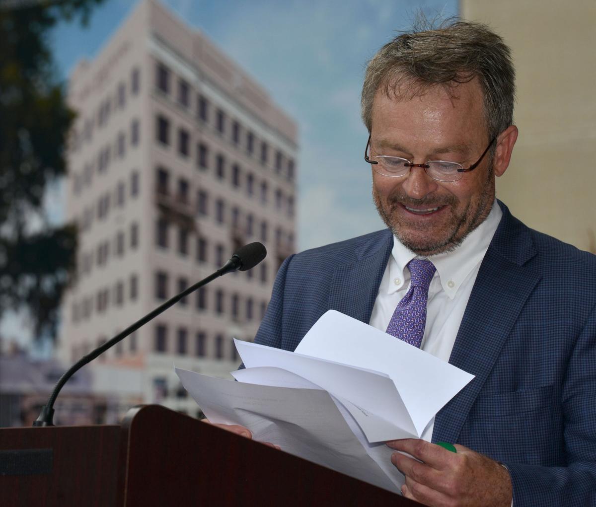 Christening ceremony held to show off planned Bristol Hotel project ...