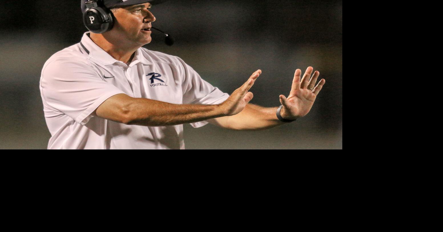 PREP FOOTBALL: Richlands coach Greg Mance has a heart of blue