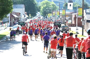 Cancer ride rides again