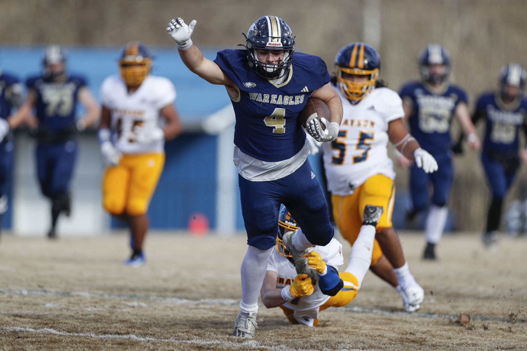VHSL Football: Rye Cove defeats Grayson County 7-6.