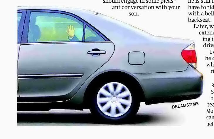 Don't negotiate while driving