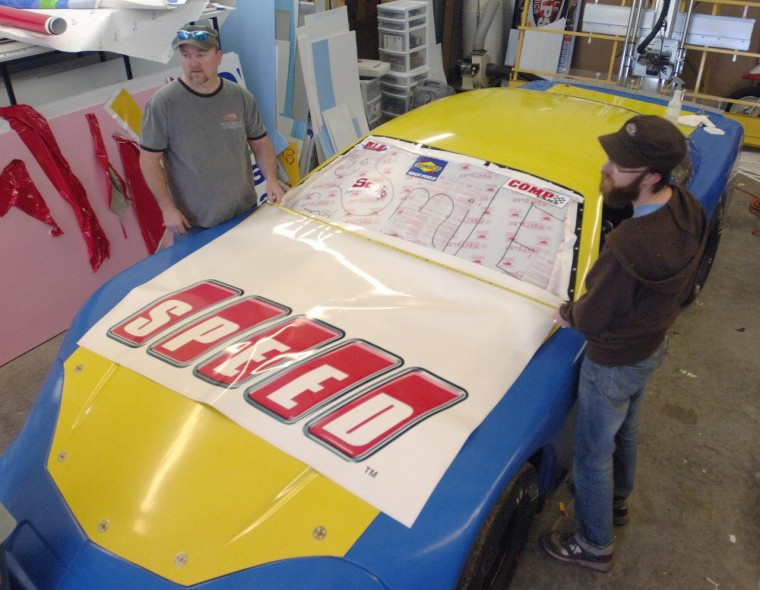 It's a wrap: Legends cars to look like new