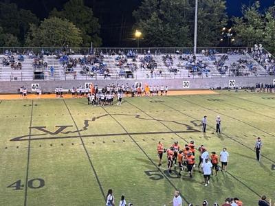 PREP FOOTBALL: O'Quinn, Ridgeview Wolfpack blank Virginia High Bearcats