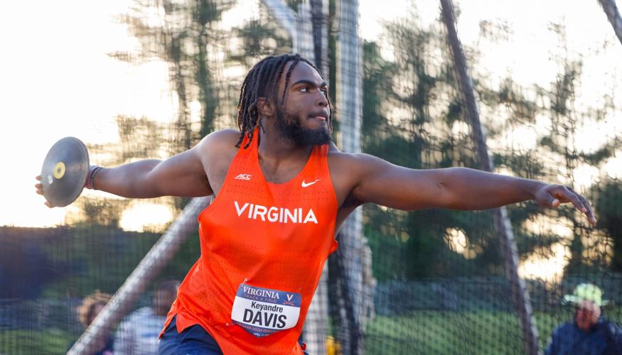 Keyandre Davis prepares for ACC indoor track and field meet