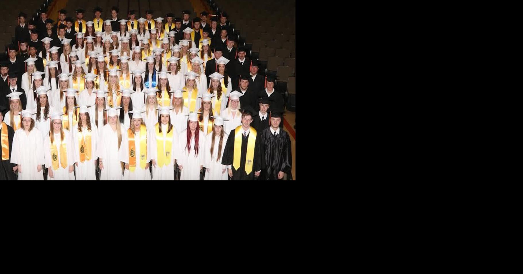 Honaker High School awards diplomas to 112 students