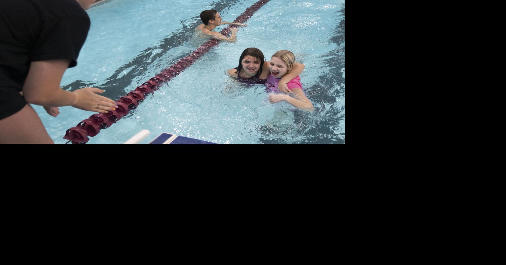 PHOTOS | Adaptive Aquatics swim meet Tuesday lets students with ...
