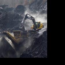 Gobco mining coal waste piles, turning gob into cash