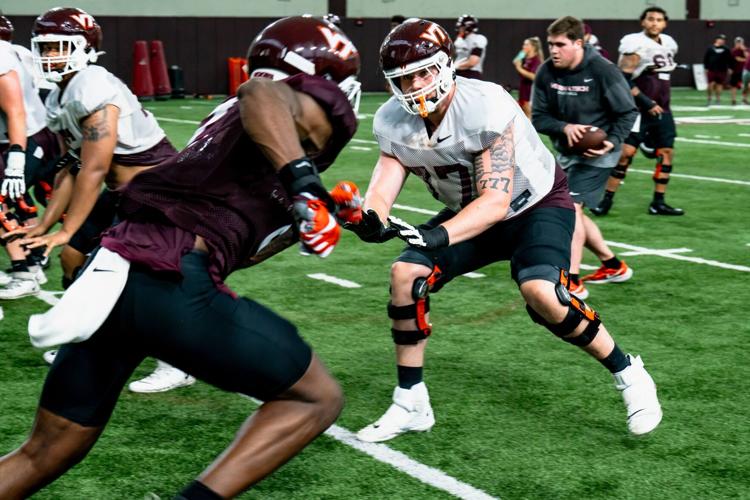 COLLEGE FOOTBALL: Brody Meadows (Graham) in O-Line mix at Virginia Tech