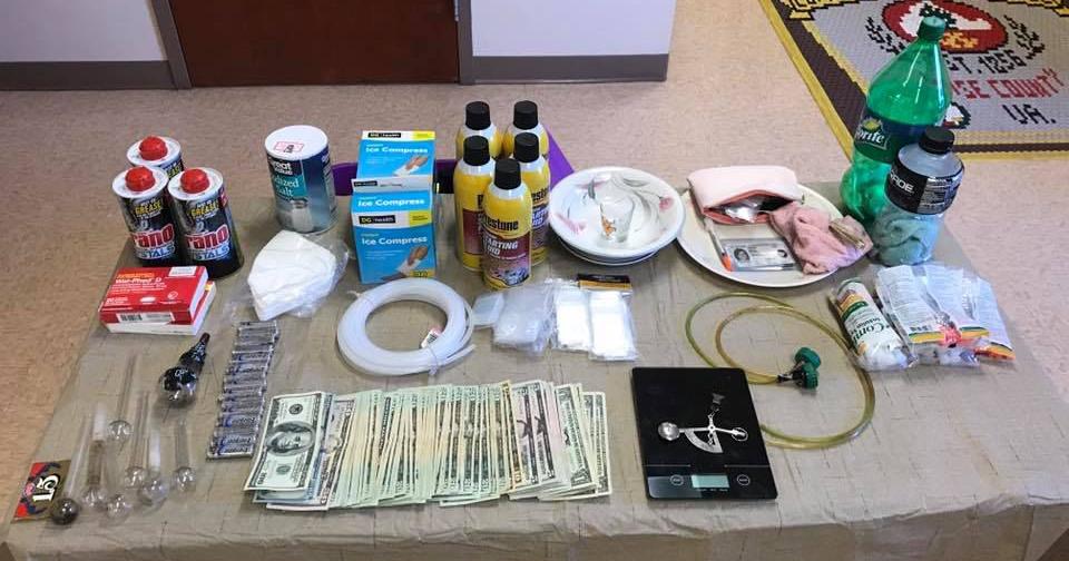 Domestic call leads to meth bust in Wise County