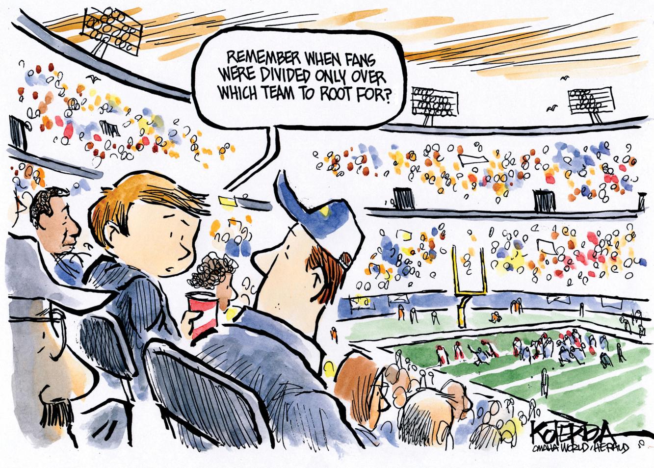 Cartoon: Our divided country