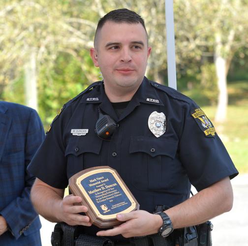 Bristol Tennessee police officer receives Mark Vance Memorial Award