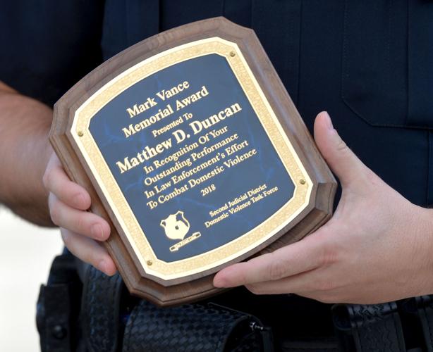 Bristol Tennessee police officer receives Mark Vance Memorial Award
