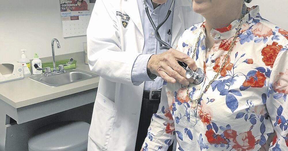 89-year-old Dr. James Patterson returns to practice at Mel Leaman Free ...