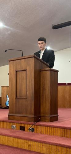 Blake Robinson practices what he preaches for Chilhowie