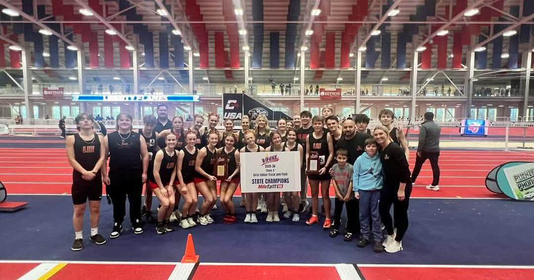 Lee High Generals win VHSL girls state indoor track gold