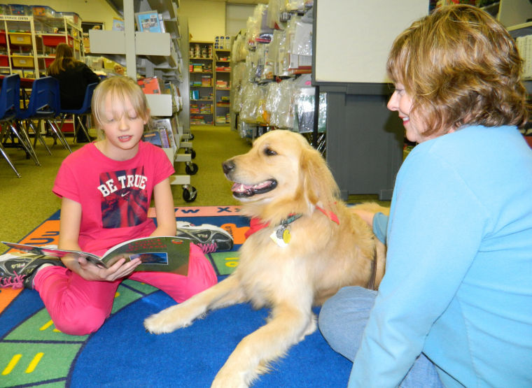 Program pairs reading kids with dogs