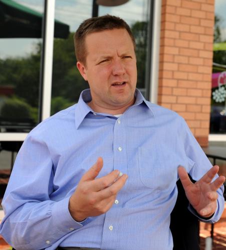 Corey Stewart, campaigning to be Virginia's next lieutenant governor ...