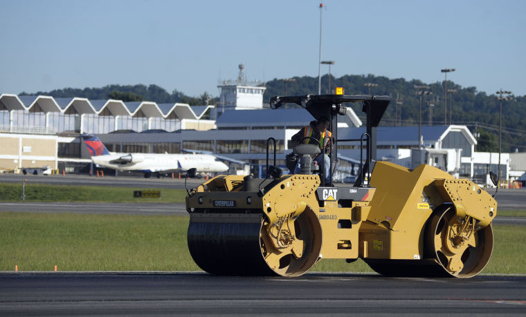 Runway paving underway at Tri-Cities Regional Airport