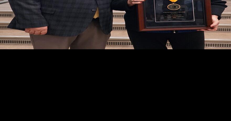 Ferguson named recipient of Chancellor's Award