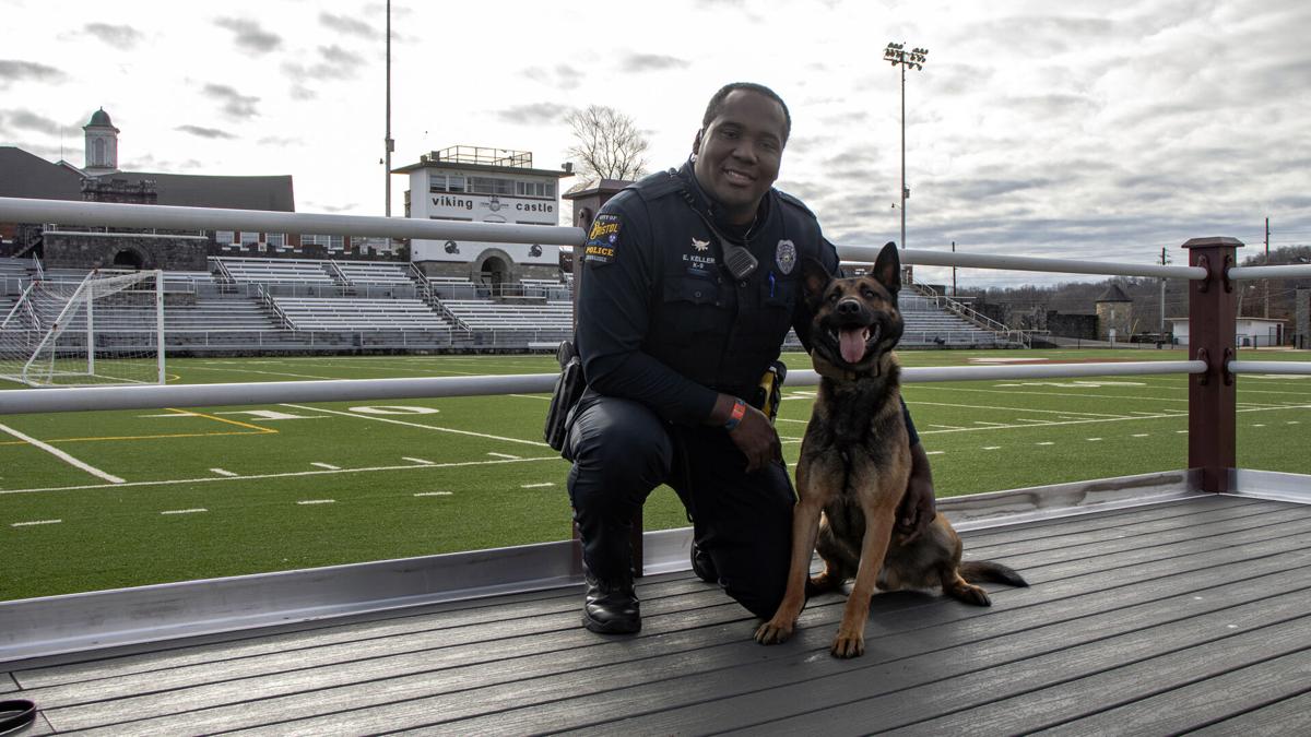 Bristol Tennessee Police Department welcomes Stash to town