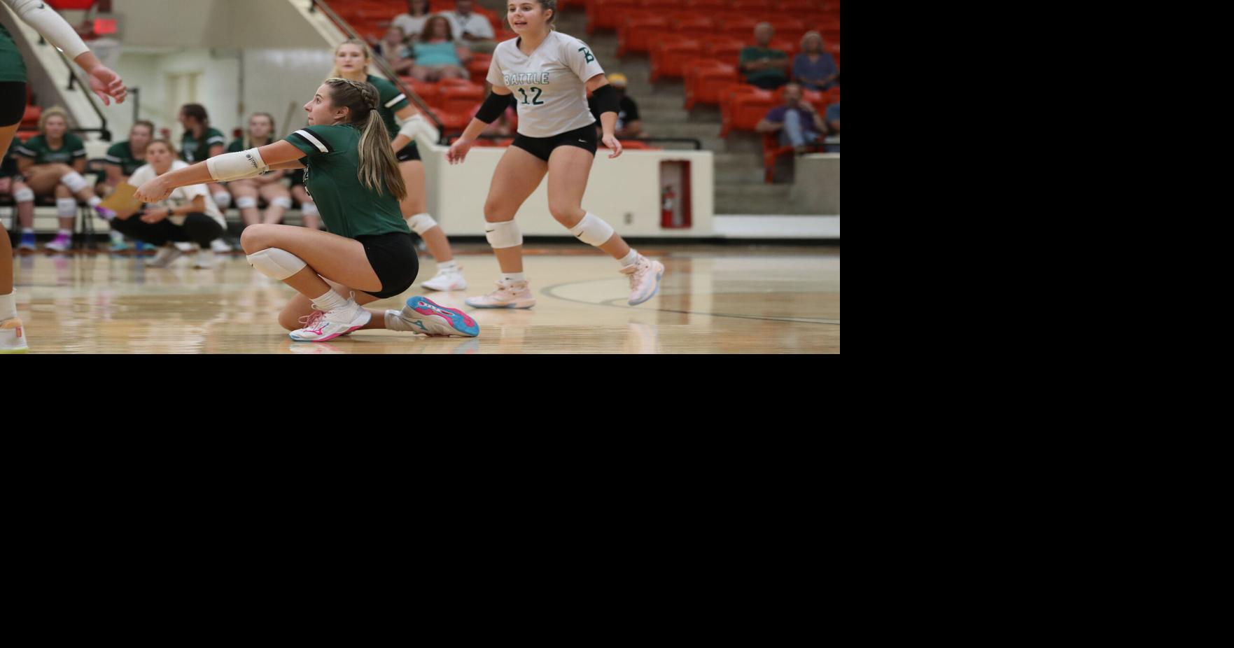 PREP VOLLEYBALL: Twins help John Battle get wins. Allison, Mackenzie ...