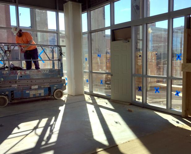 Progress at Uva-Wise's new library