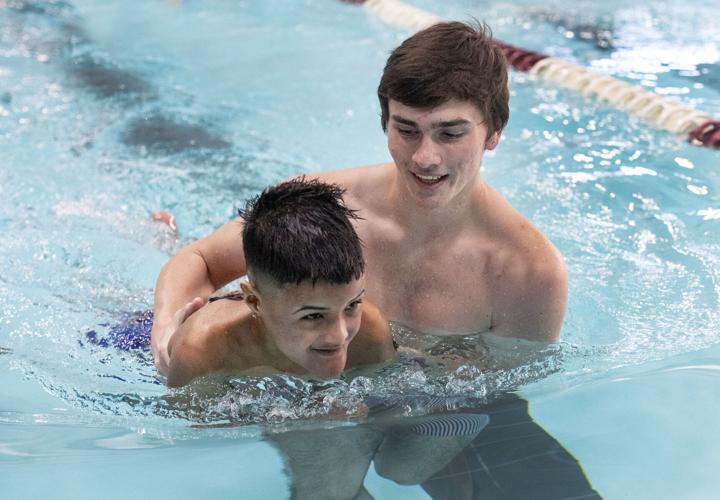 PHOTOS | Adaptive Aquatics swim meet Tuesday lets students with ...