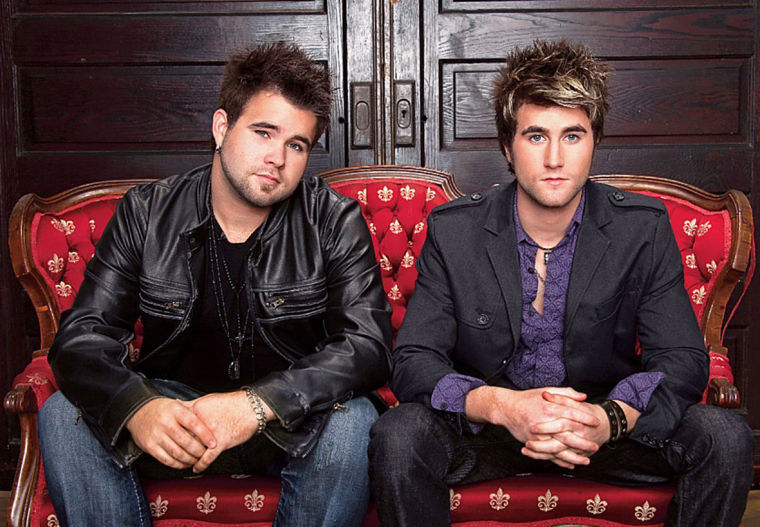 Center Stage: The Swon Brothers ... by the lake at Steele Creek Park