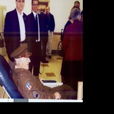 World War II veteran honored