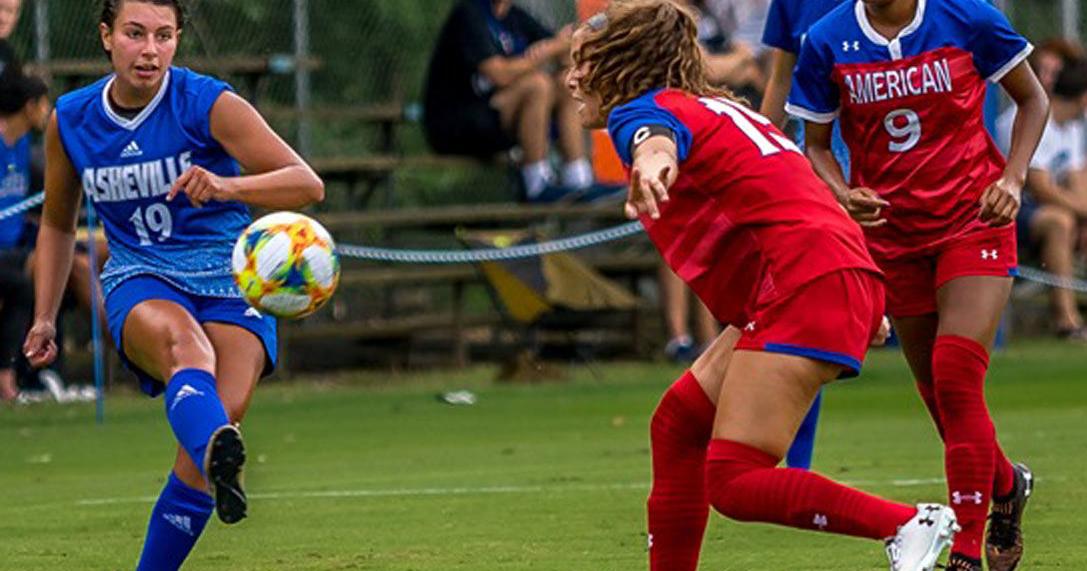 LOCALS IN COLLEGE: Gillian Oyos' first goal a game-winner for UNC Asheville