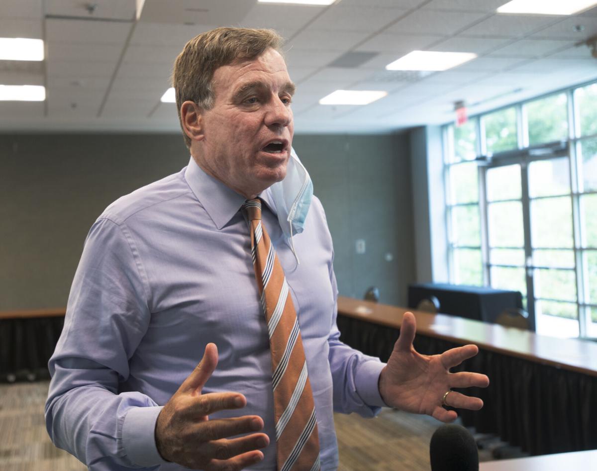 Watch Now: U.S. Sen. Mark Warner calls for more business, family aid ...