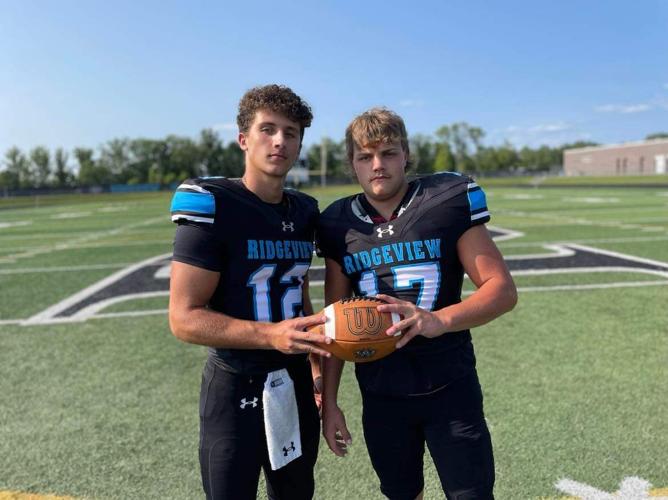 PREP FOOTBALL: Ryan O'Quinn sets torrid pace for Ridgeview Wolfpack