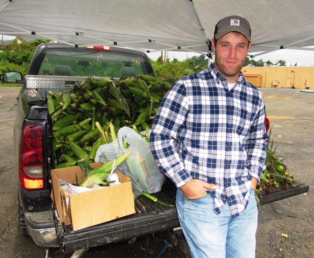Jonathan Whitesides’ corn sales are as high as an elephant’s eye