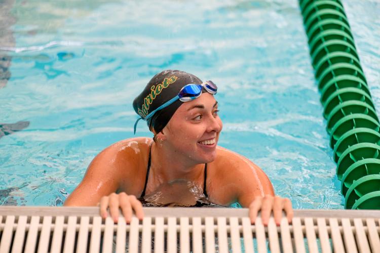 Ally Yeary (Abingdon) makes a splash at George Mason
