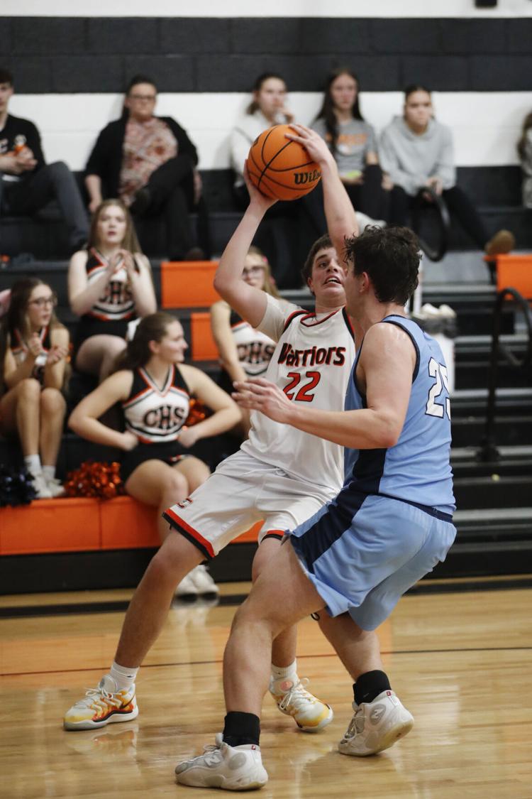 Patrick Henry defeats Chilhowie in boys basketball.