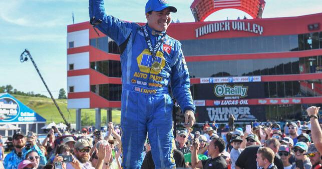 NHRA THUNDER VALLEY NATIONALS: Capps has love affair with Thunder Valley