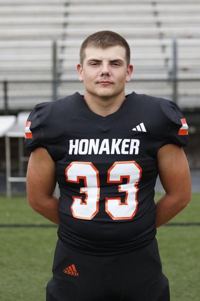 Eli "Rock" McGlothlin is Honaker's top tackler