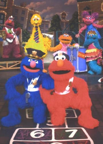 'It's great' being Elmo every day